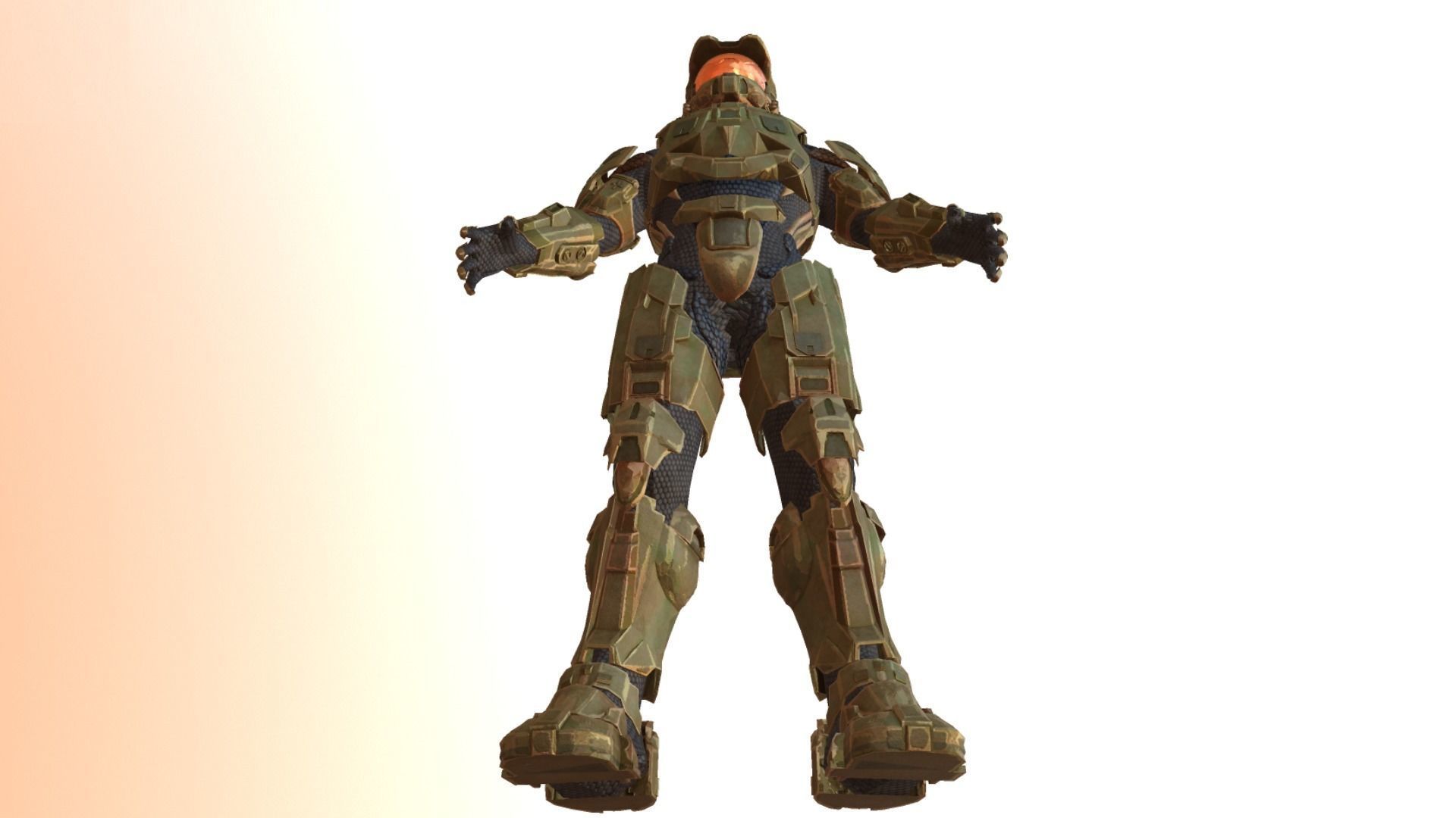 3D model HALO MASTER CHIEF PBR VR / AR / low-poly | CGTrader