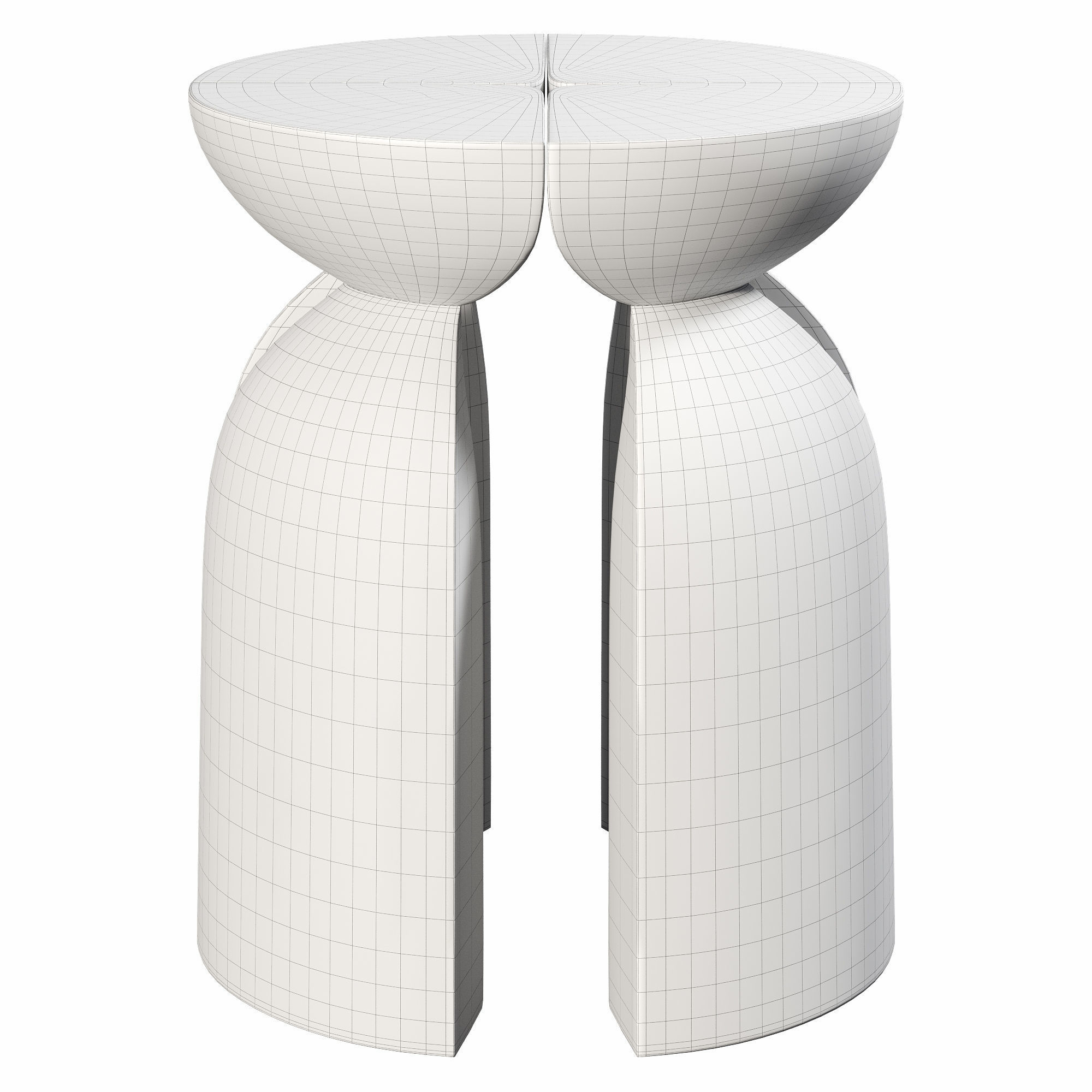 Unity Side Table 3D model | CGTrader