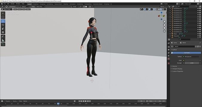 3D model Character model animated VR / AR / low-poly | CGTrader