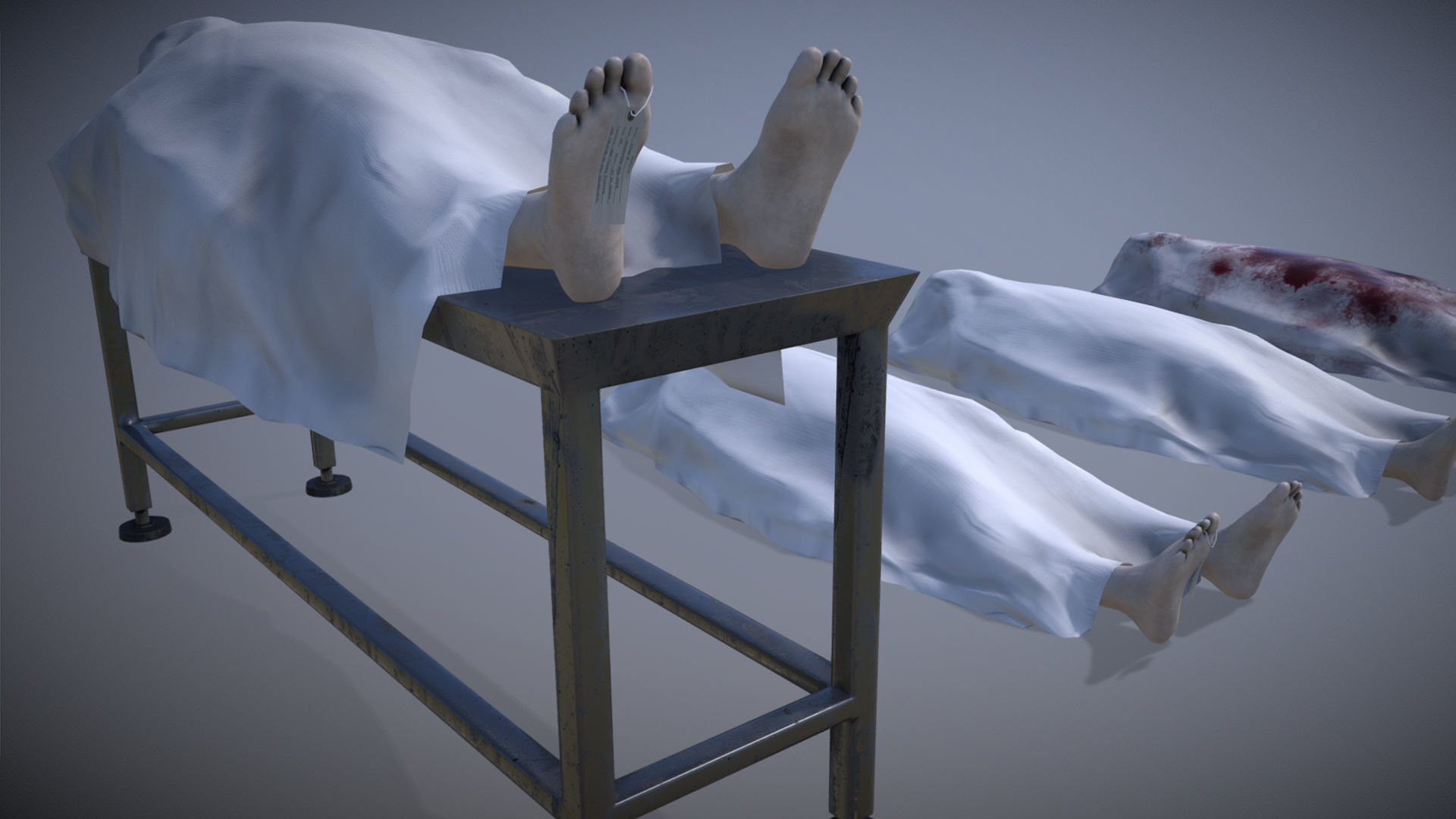3D model Covered Human Death Body Asset VR / AR / low-poly | CGTrader