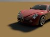 Asphalt Car alfaromeo competizione free 3d model free 3D model rigged ...