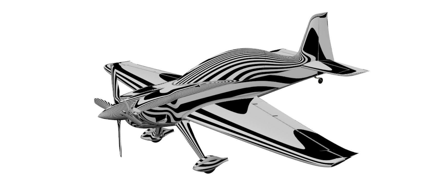 GB1 GameBird Aerobatic Aircraft Miniature 3D model rigged | CGTrader