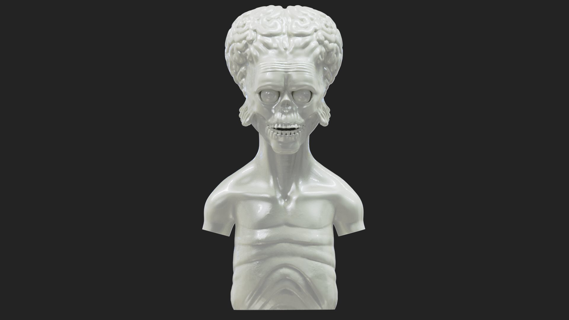 Mars Attacks martian 3D model 3D printable | CGTrader