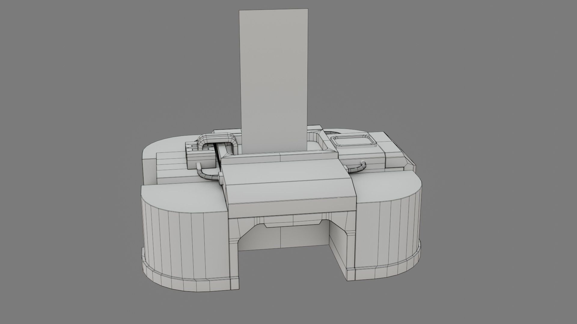 3D model Sci-Fi Control Panel - Game Ready - PBR VR / AR / low-poly ...