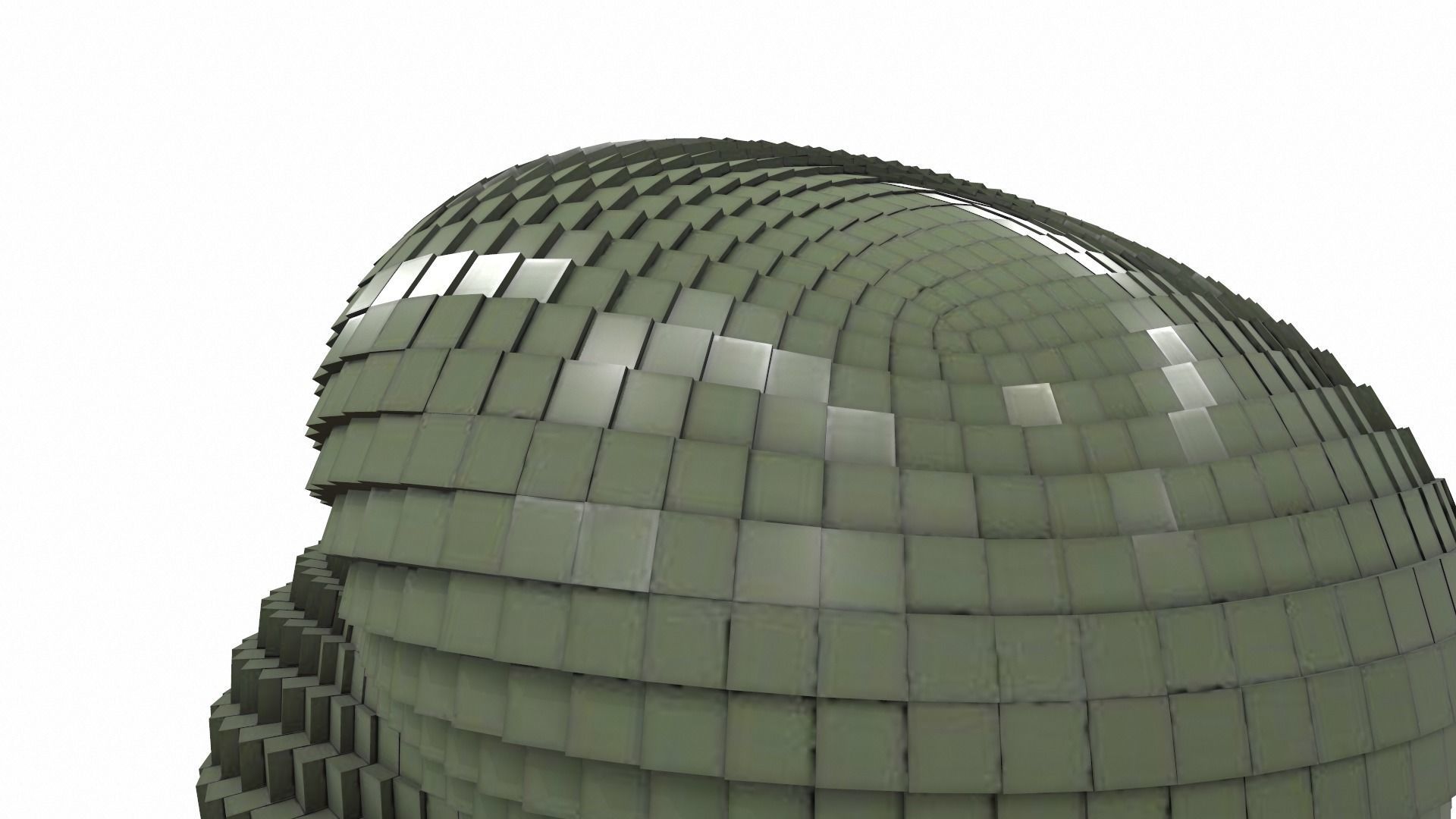 Abstract geometric sphere 2d 3D model | CGTrader