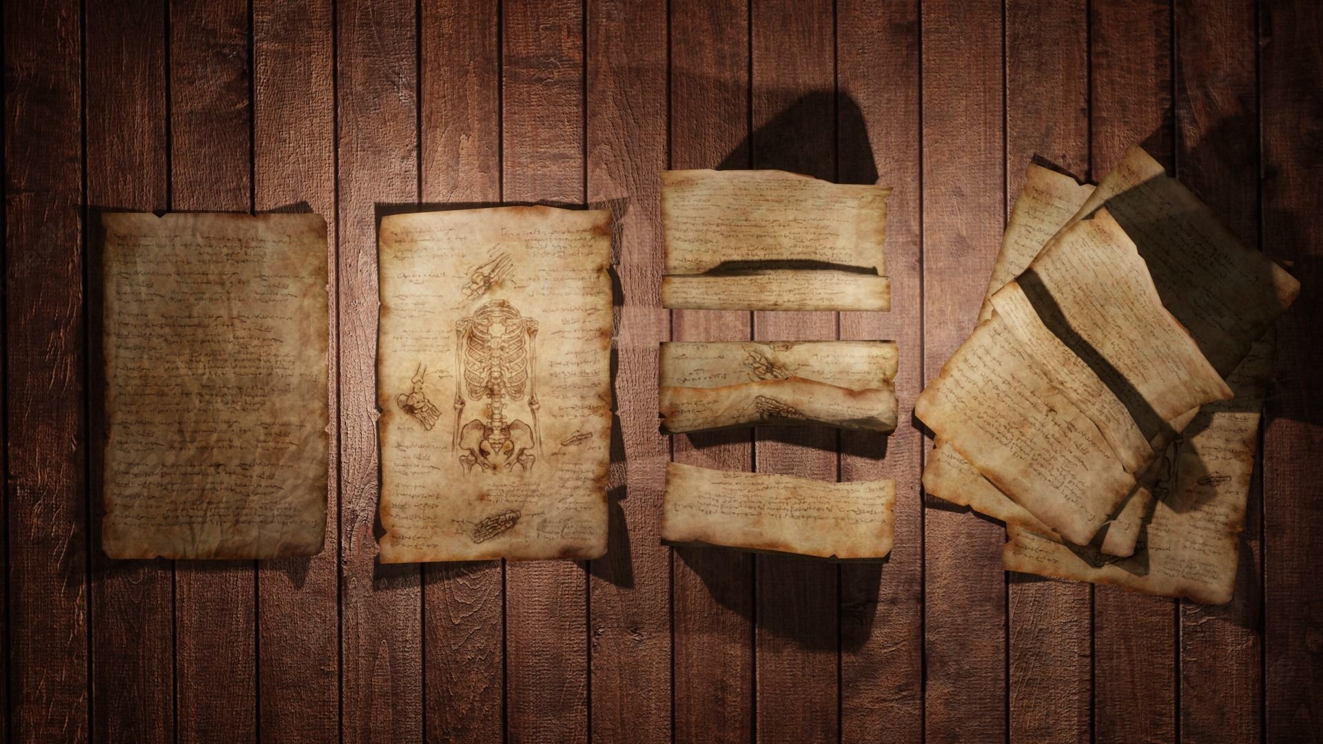 3D model Stylize Paper Debris Low-poly VR / AR / low-poly | CGTrader