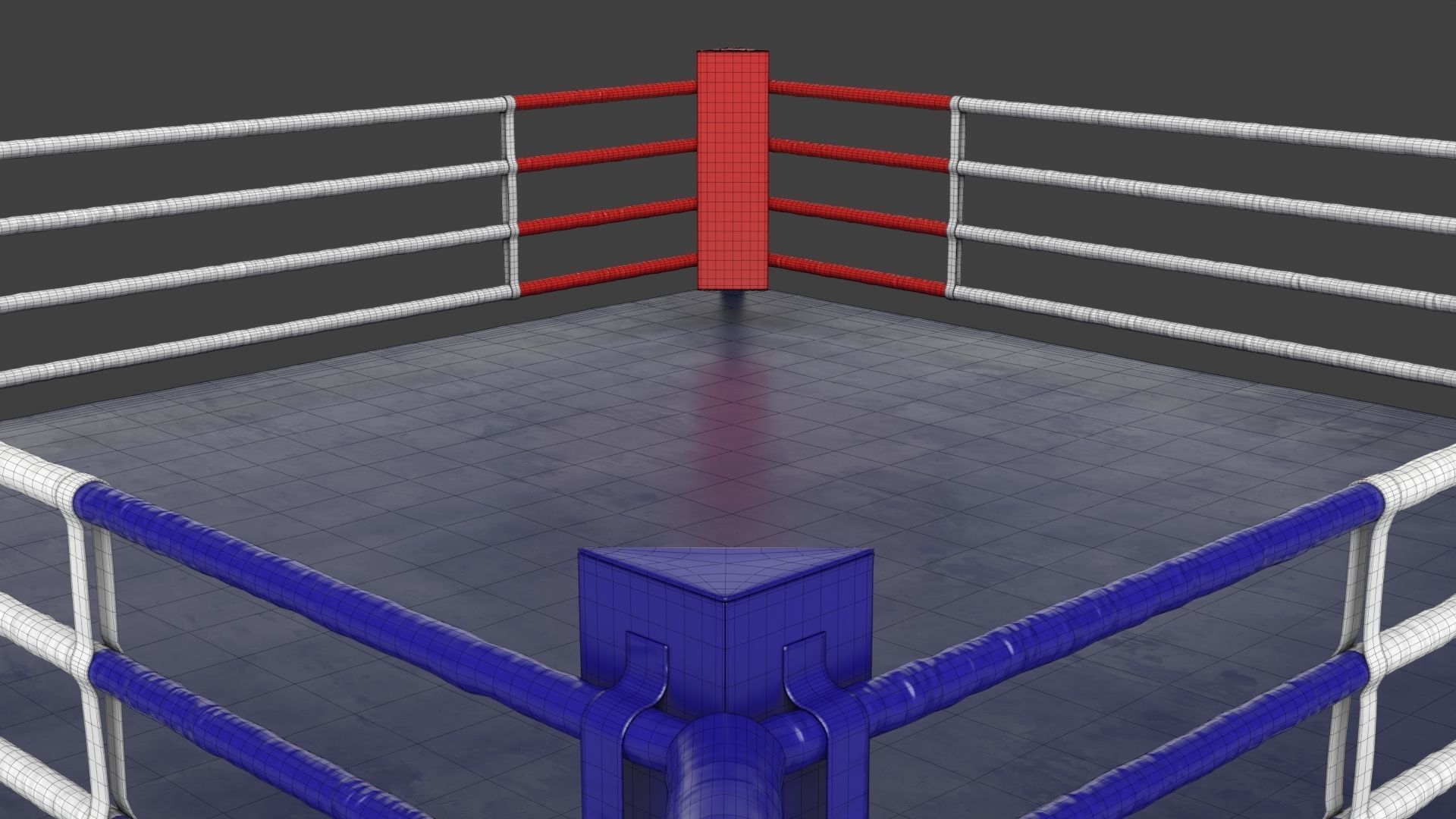 Boxing Ring 3D model | CGTrader