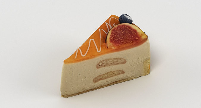 Cake Slice 013 3D model | CGTrader