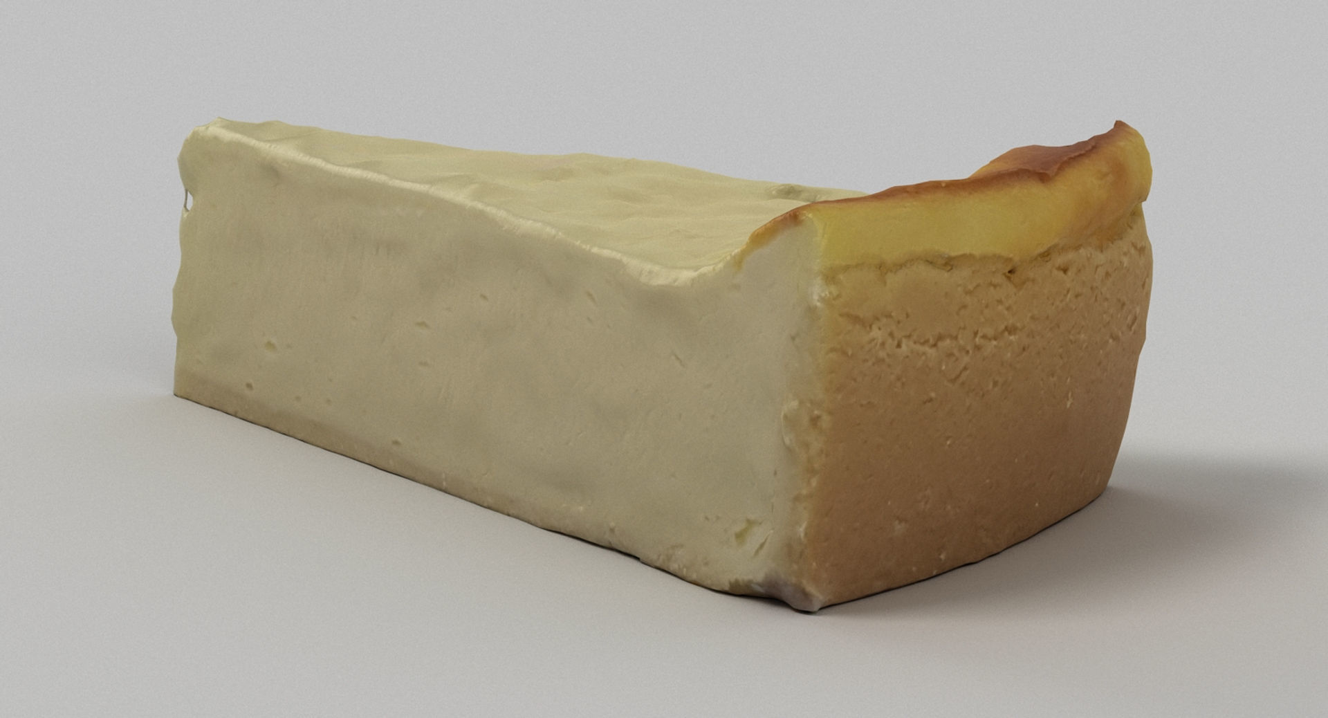 Cheesecake Slice 3D model | CGTrader
