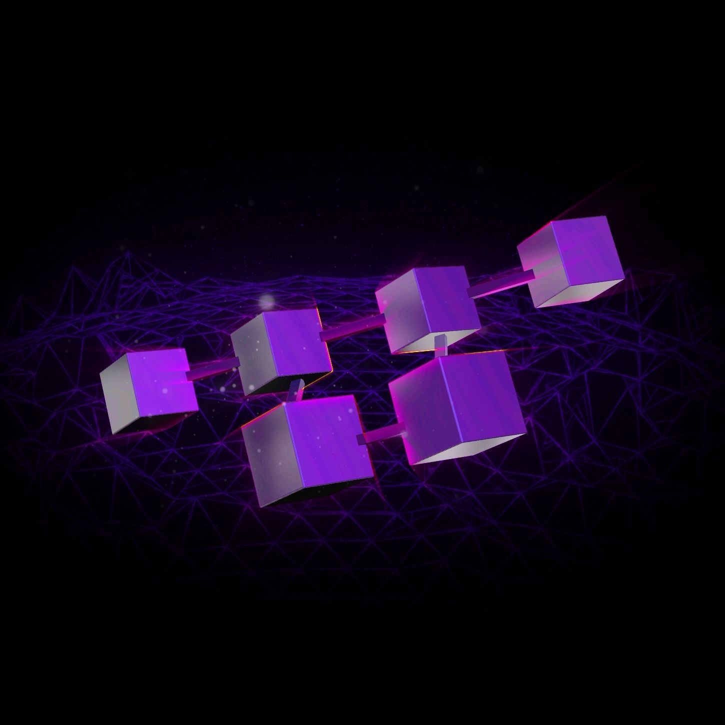 Block Chain 3D Icon 3D model | CGTrader