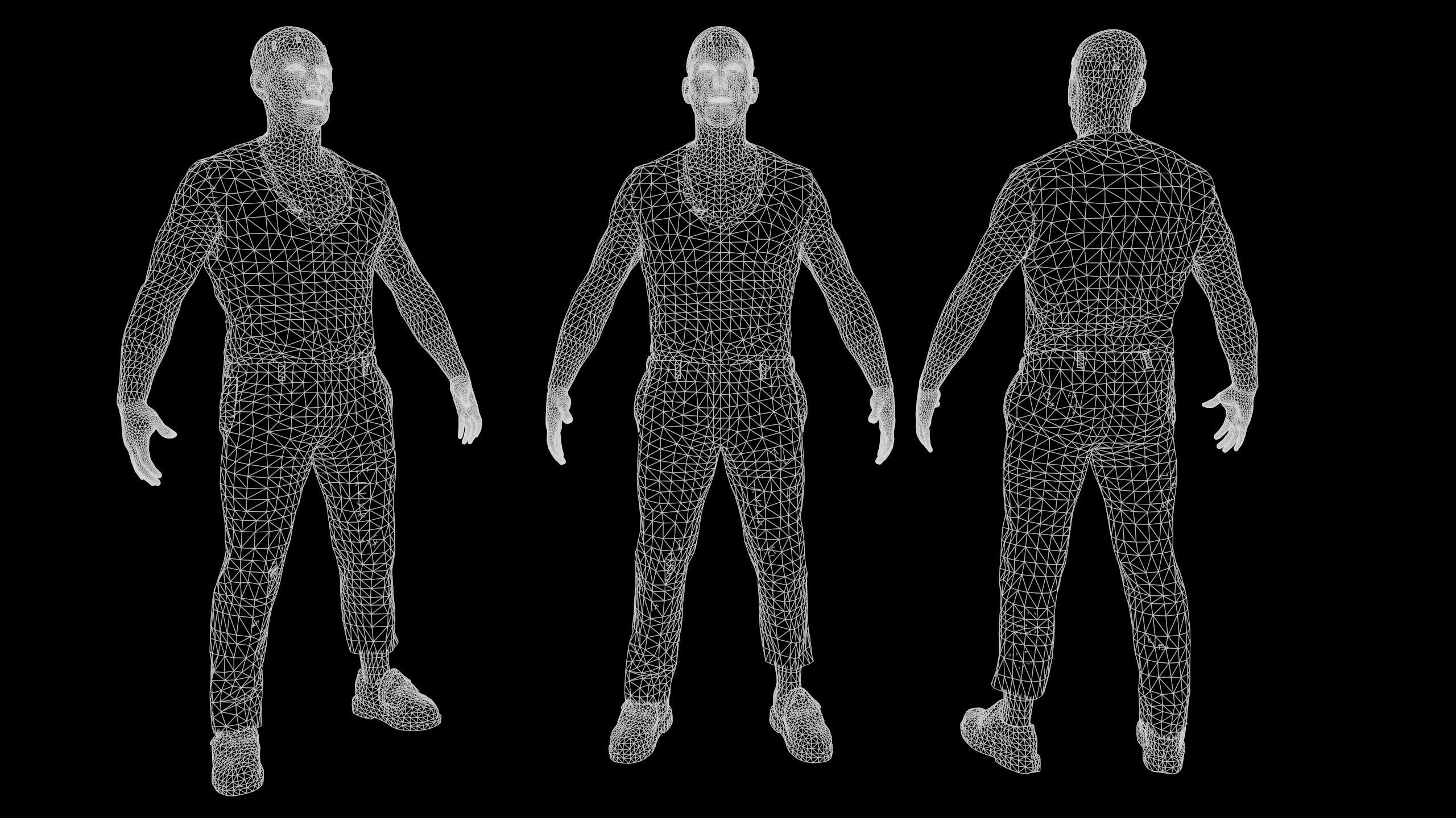 3D model Frankenstein VR / AR / low-poly | CGTrader