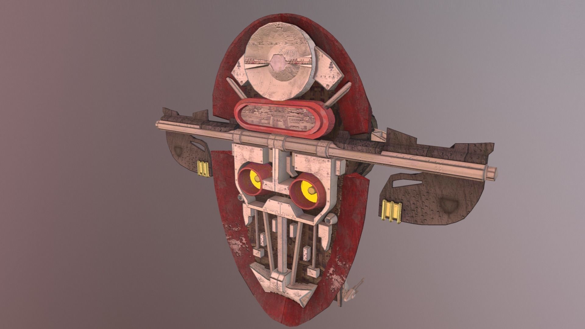 3D model STAR WARS SLAVE-1 STARSHIP PBR VR / AR / low-poly | CGTrader