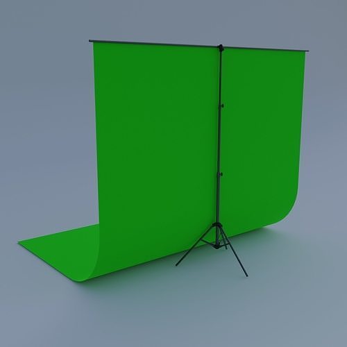Green Screen free VR / AR / low-poly 3D model | CGTrader