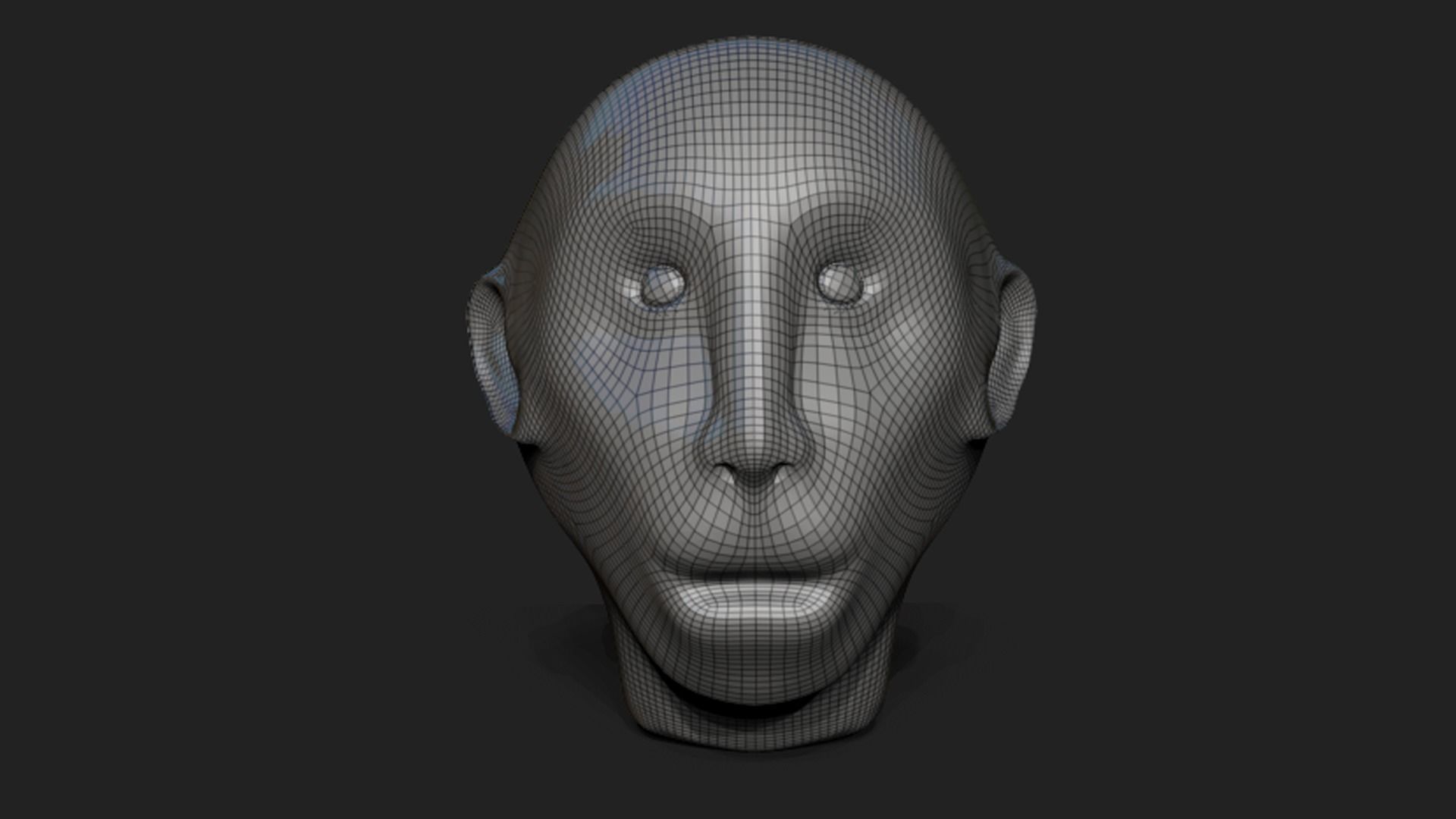 3D model Monkey Head 3D Model VR / AR / low-poly | CGTrader