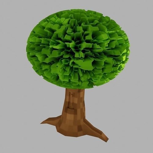 Tree - RPG Version 3D model | CGTrader