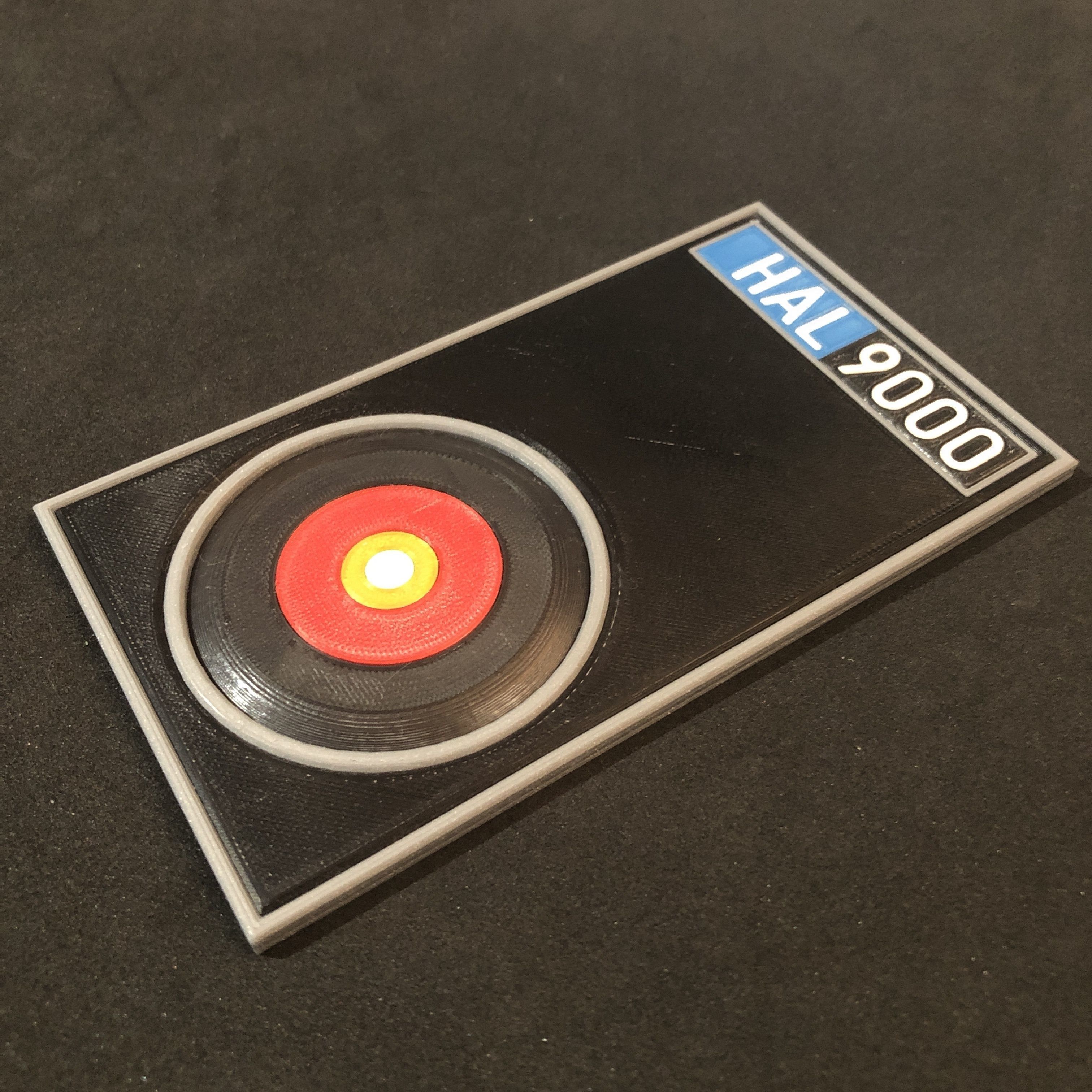 HAL 9000 Eye Coaster 3D model 3D printable | CGTrader