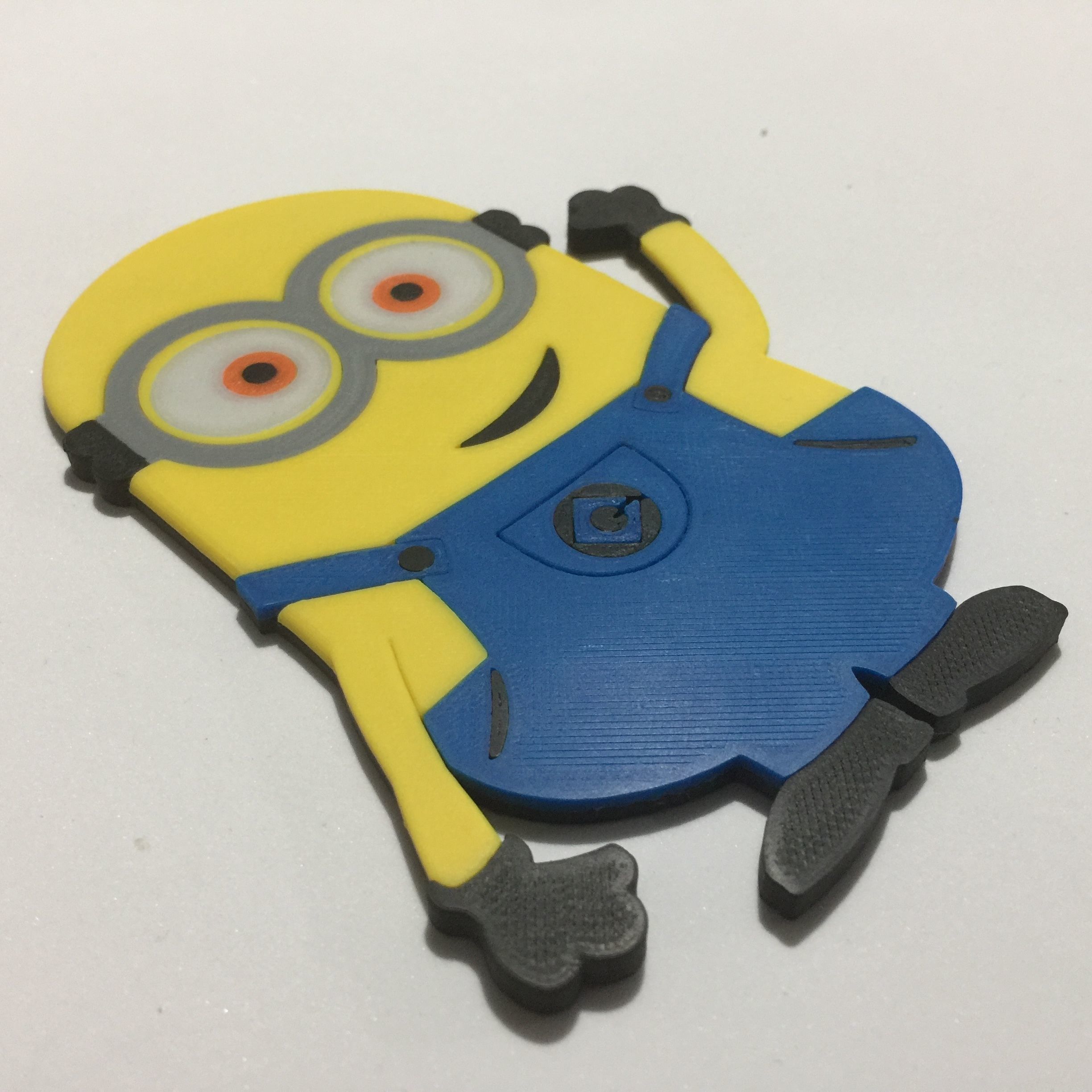 Minion Coaster free 3D model 3D printable | CGTrader