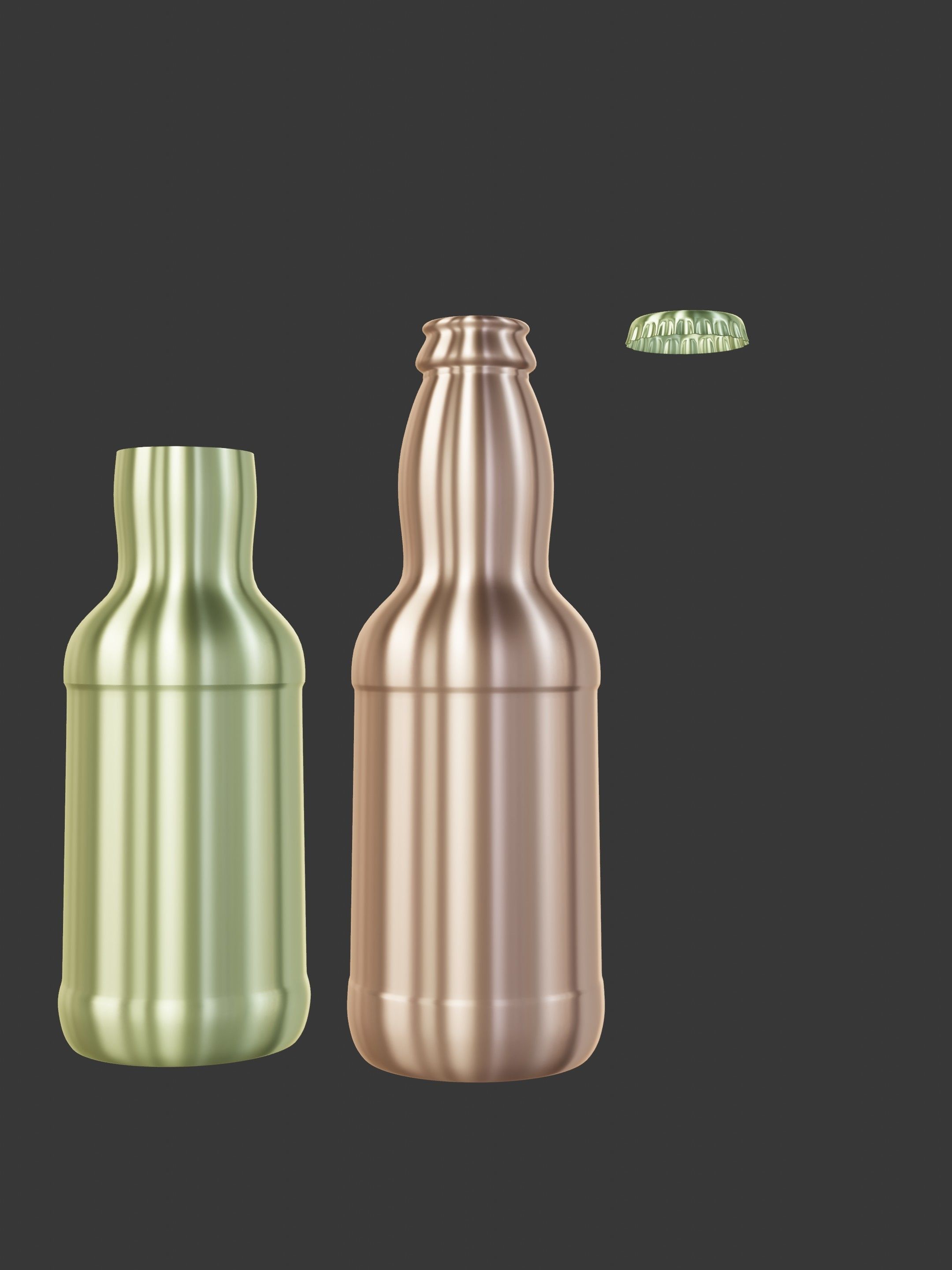 Beer Bottle free 3D model | CGTrader