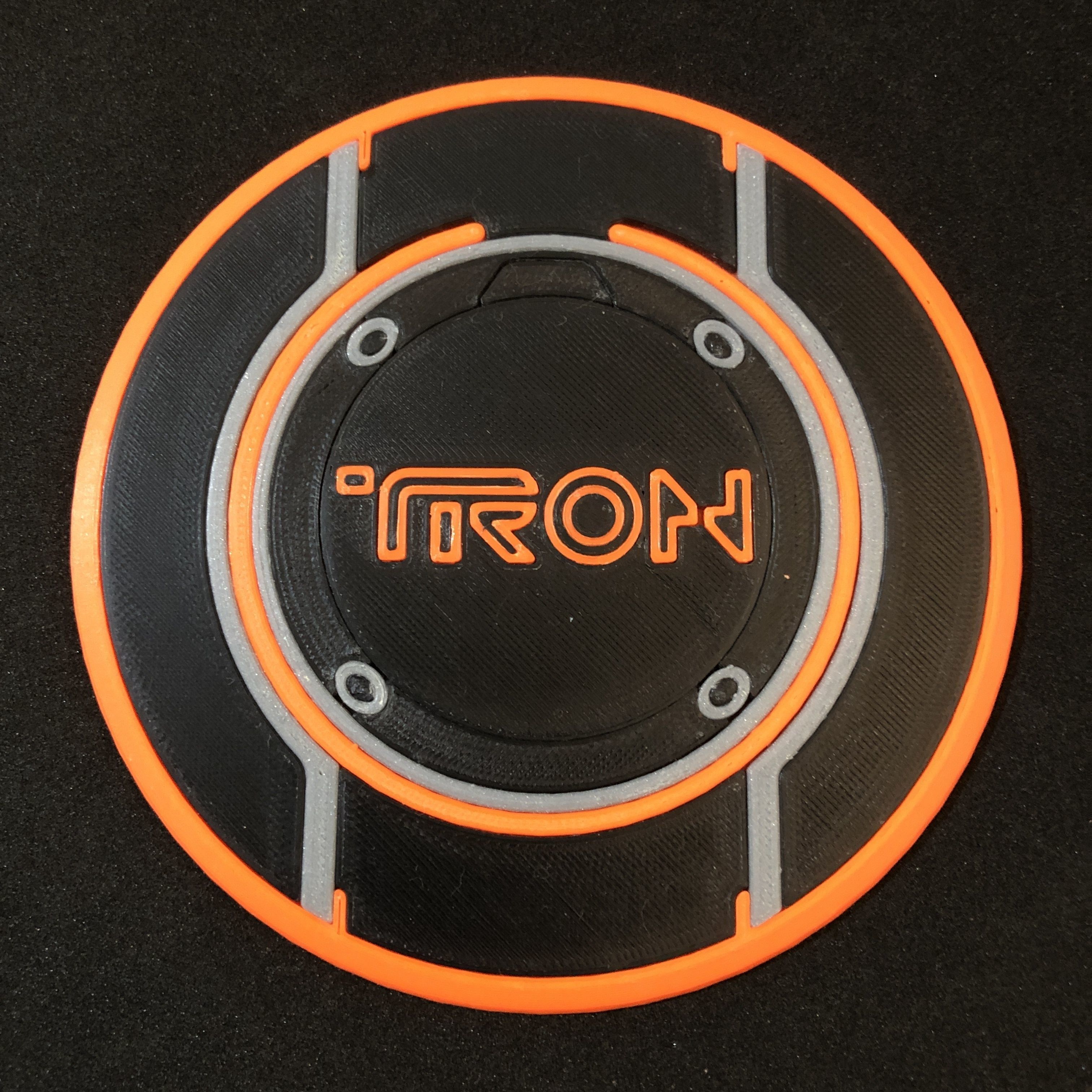 Tron Legacy Disc Coaster 3D model 3D printable | CGTrader