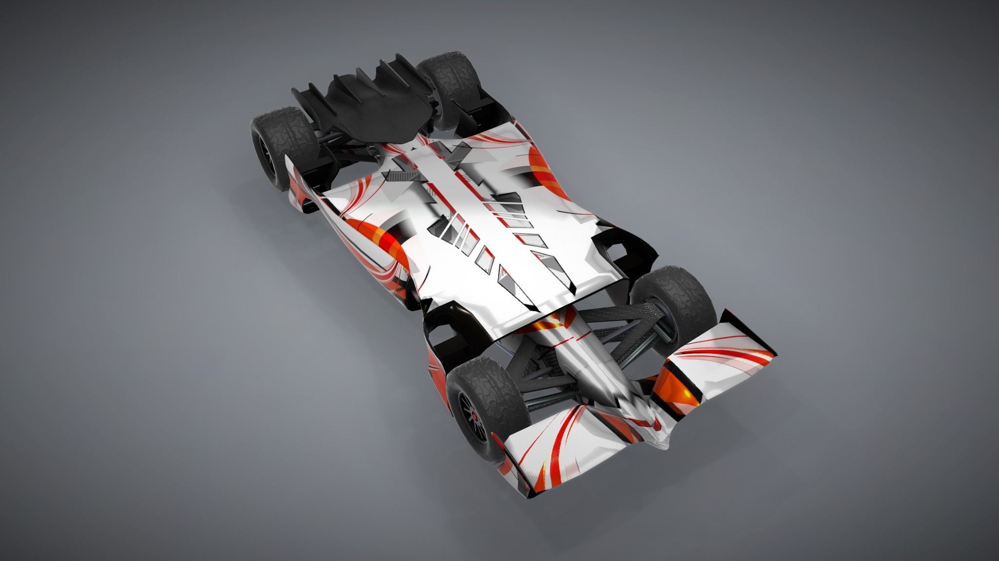 3D model F1 Racing Car Model 4 VR / AR / low-poly | CGTrader