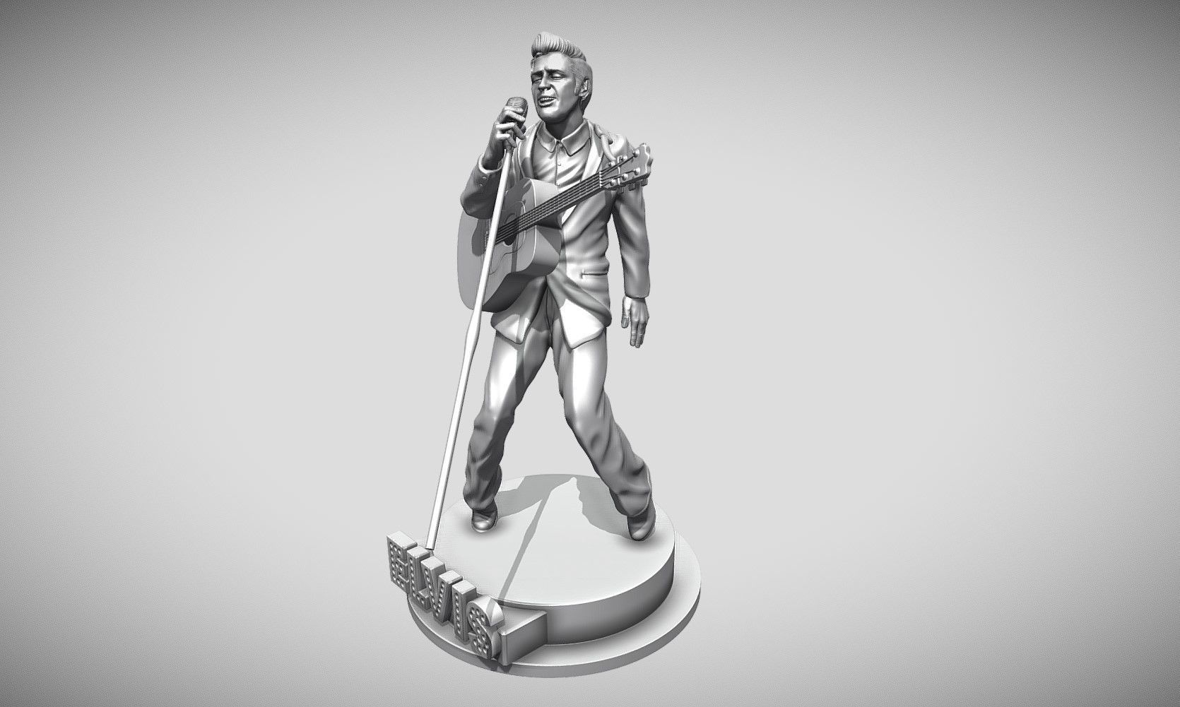 Elvis Presley - 3D printing 3D model 3D printable | CGTrader