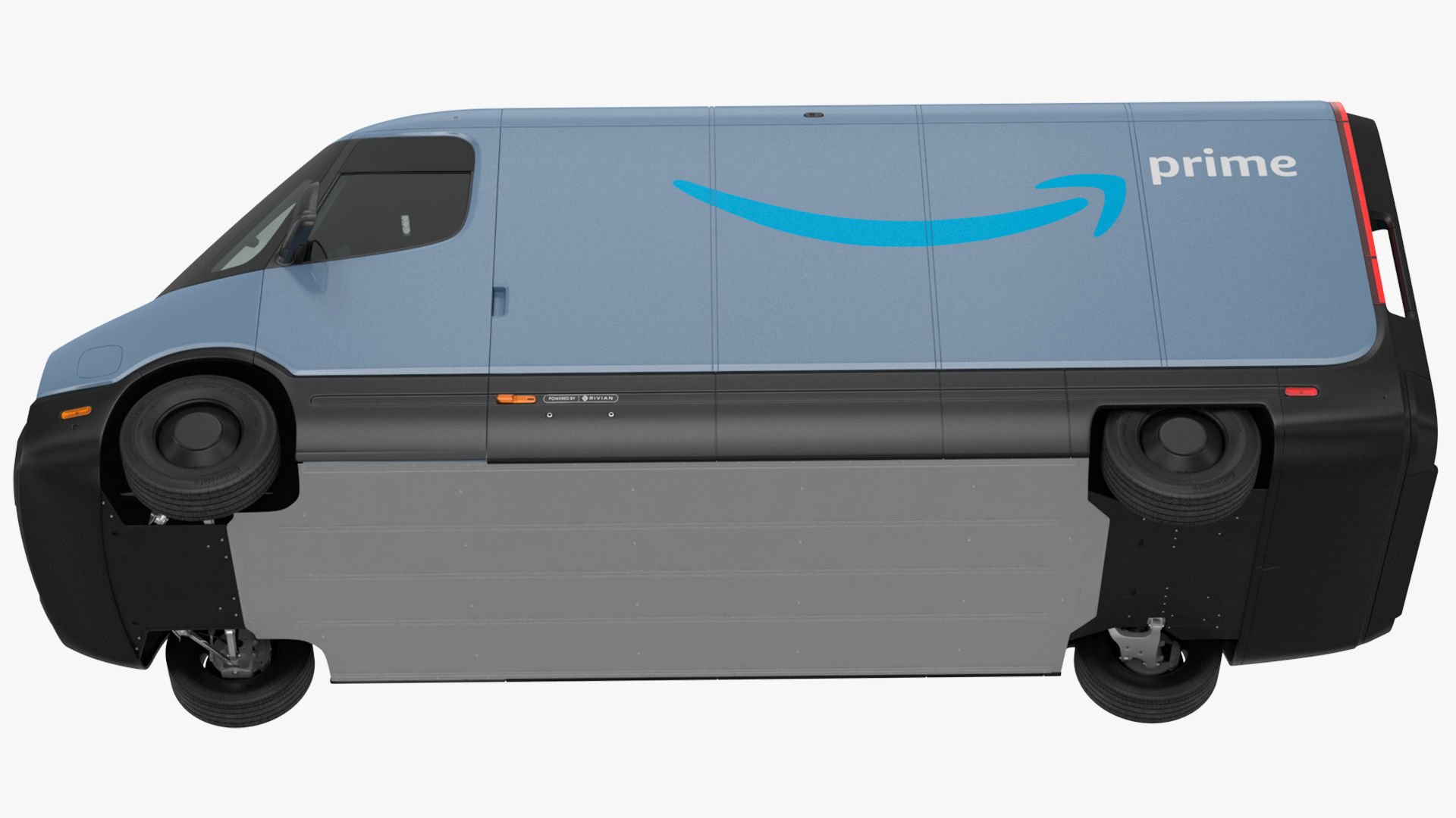 Amazon Electric Delivery Van 3D model | CGTrader