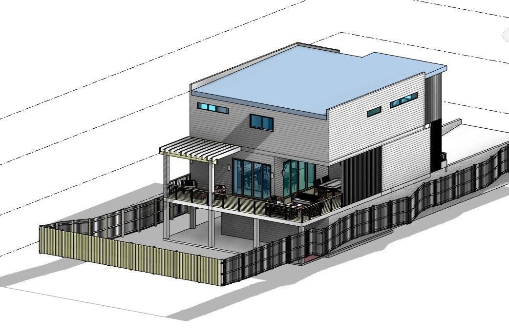Revit Architectural Residential 3D Model 3D model 3D printable | CGTrader