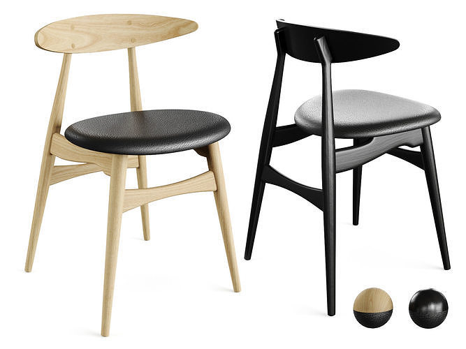 CH 33p Chair by Carl Hansen 3D model | CGTrader