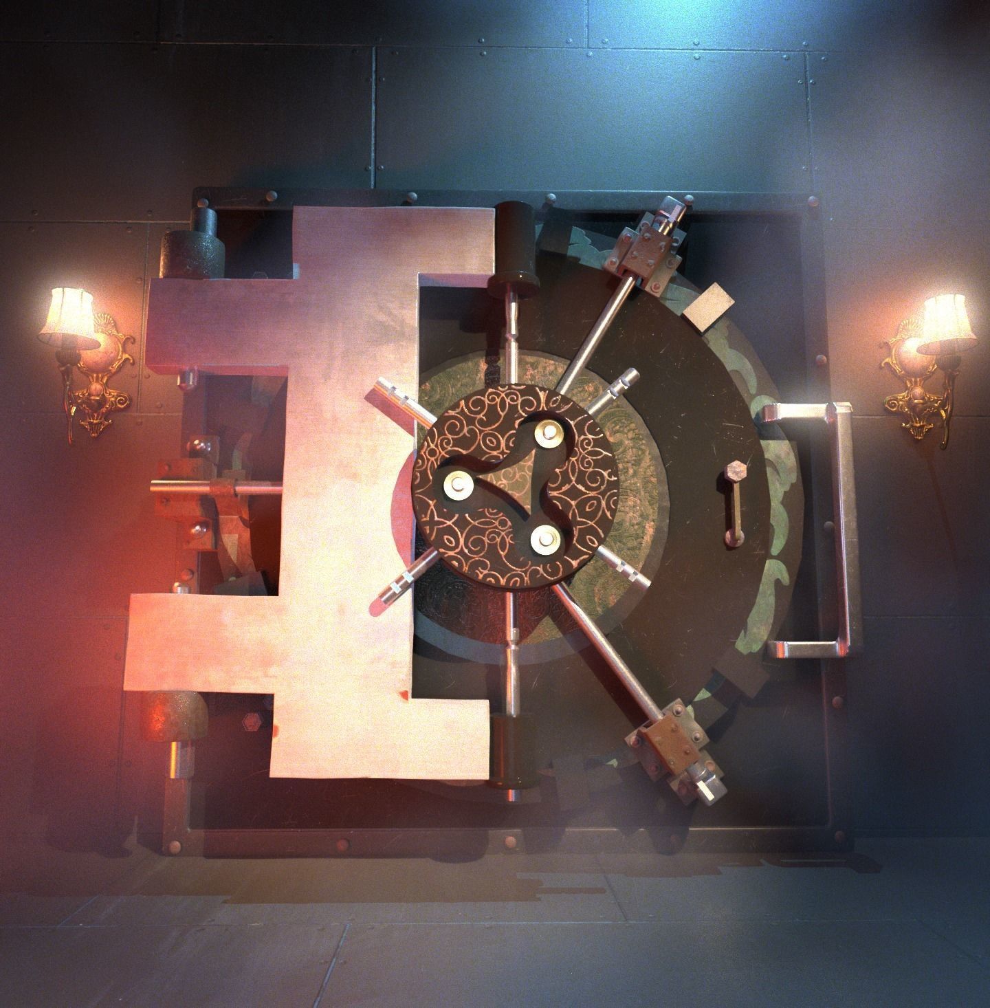 Army of thieves VAULT 3D model | CGTrader