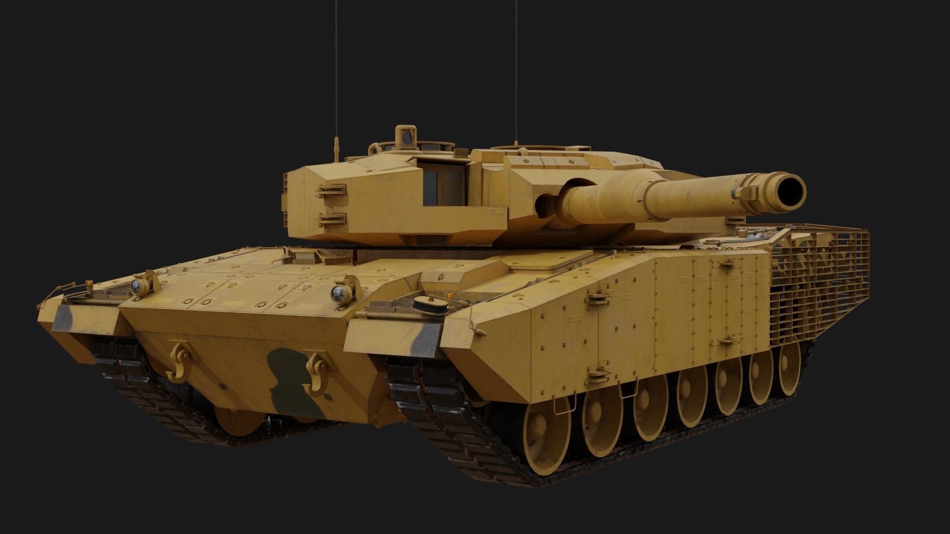 3D model Leopard 2a4-t1 VR / AR / low-poly | CGTrader