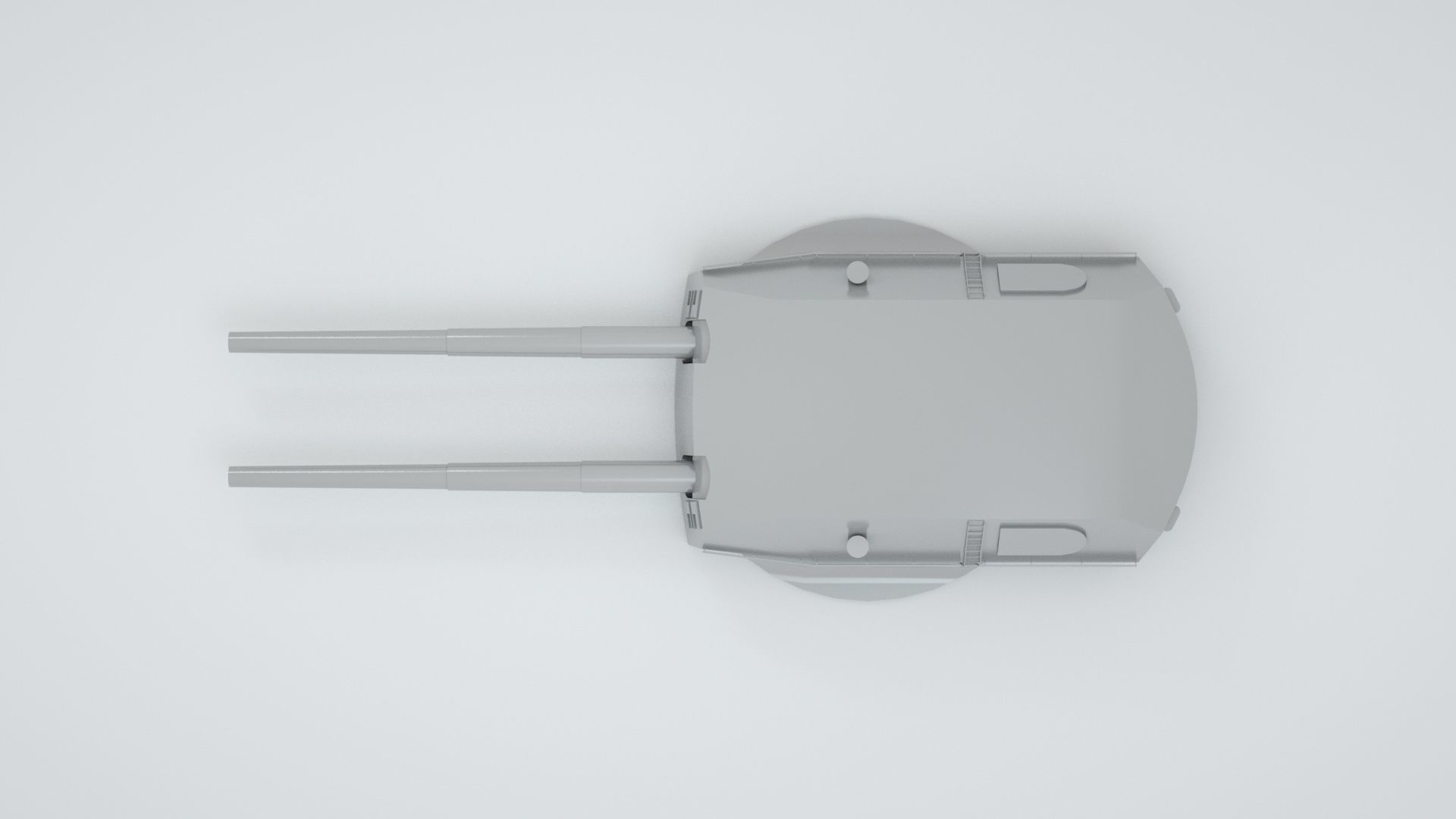 38cm 380mm SK C - 34 Bismarck Naval Gun 3D model rigged | CGTrader