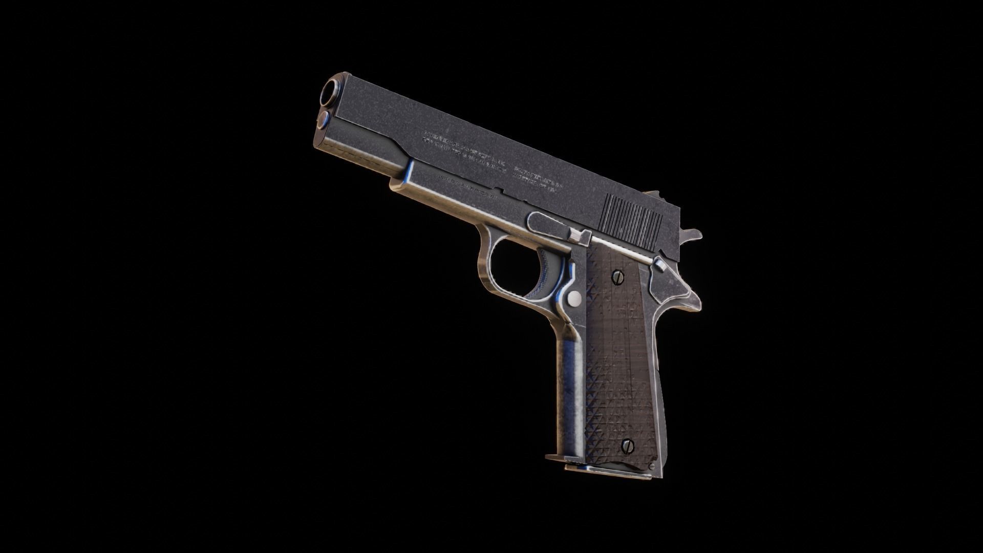 3D model Colt 1911 3D model VR / AR / low-poly | CGTrader