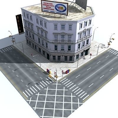 3D model Low Poly Block 02 VR / AR / low-poly | CGTrader