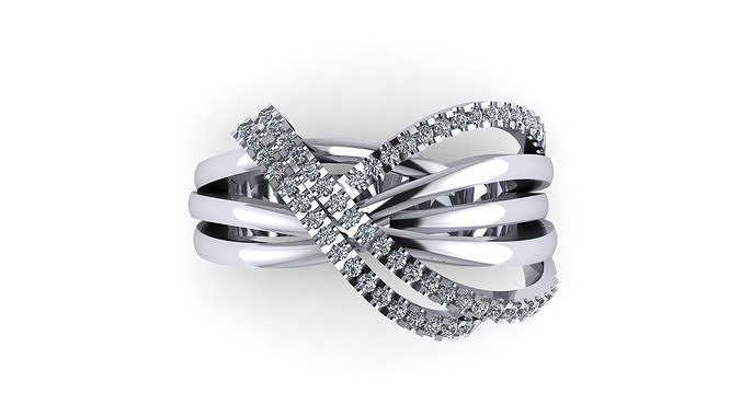 CONFUSE RING 3D model 3D printable | CGTrader