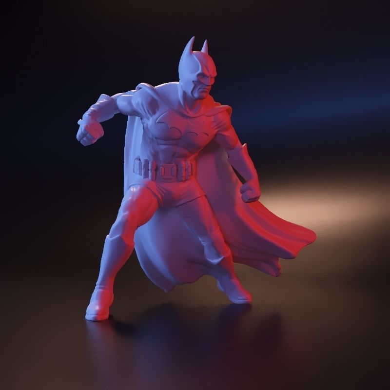 Batman stl 3D model 3D printable | CGTrader