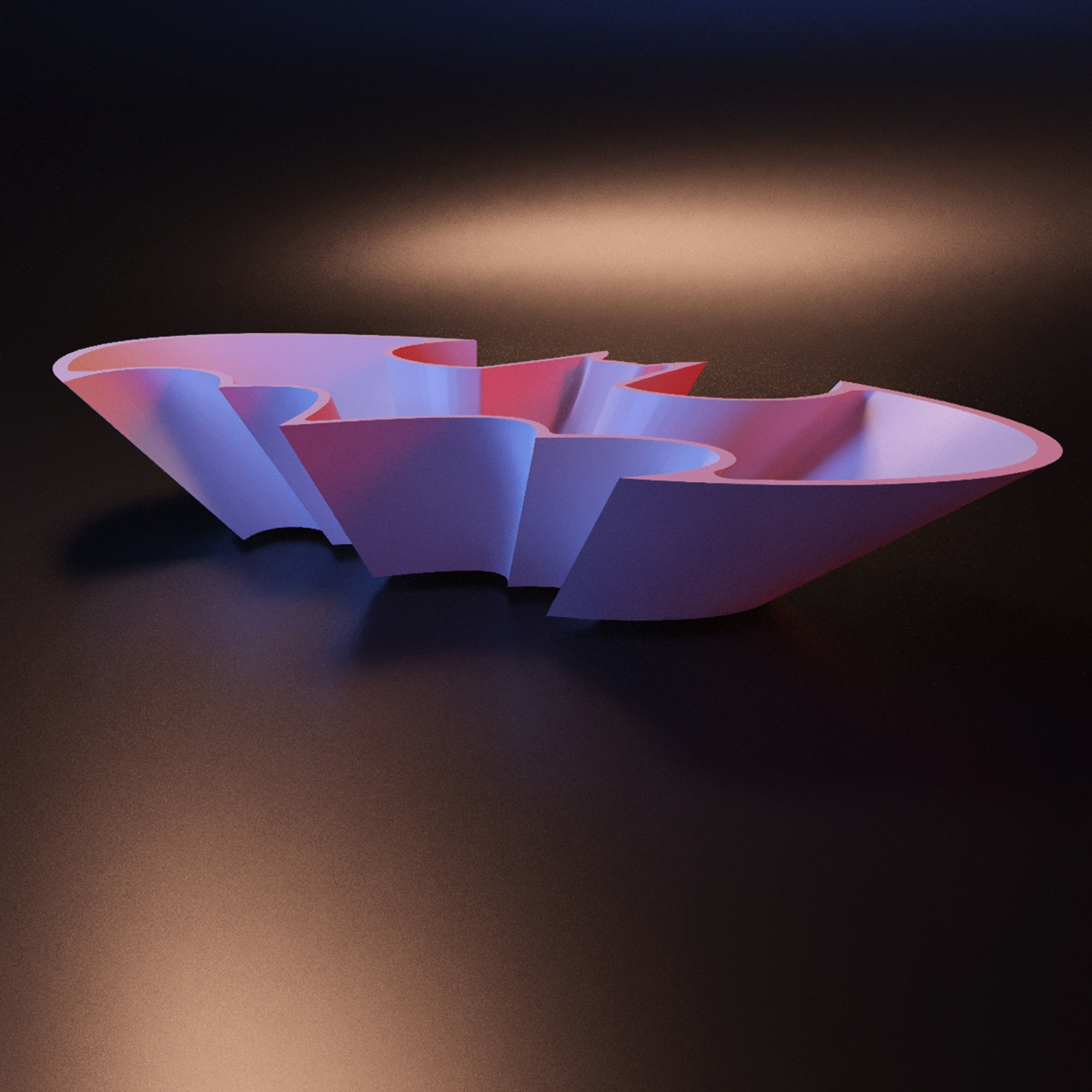 Batman Candy bowl stl 3D model 3D printable | CGTrader