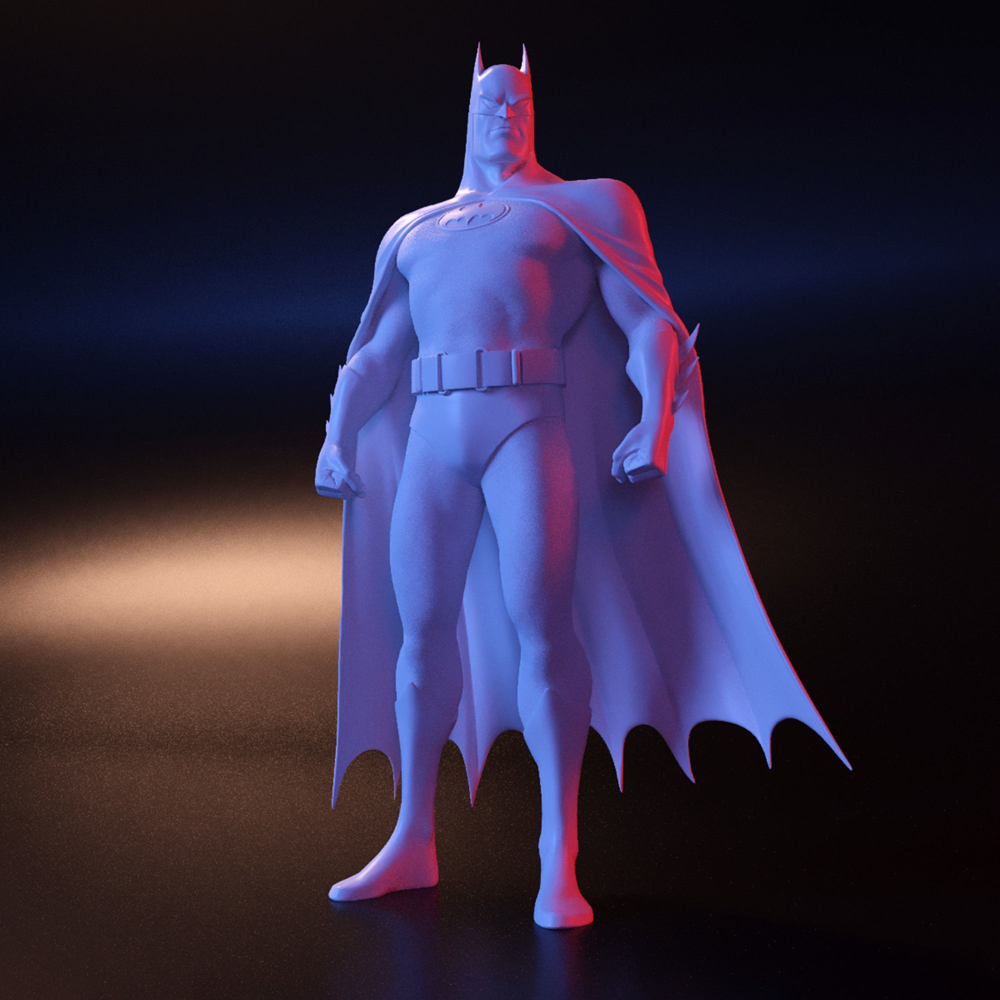 Batman stl figure 3D model 3D printable | CGTrader