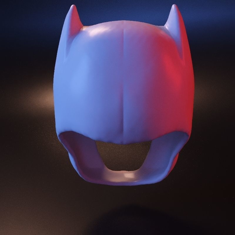 Batman mask stl 3D model 3D printable | CGTrader