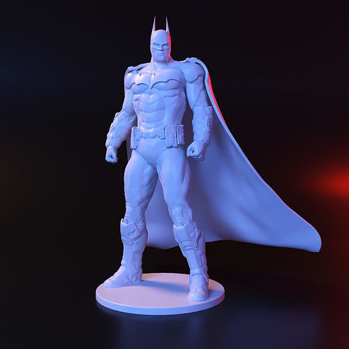 Batman stl figurine 3D model 3D printable | CGTrader