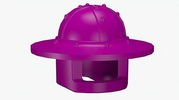 Lego UFO hat 3D model | CGTrader