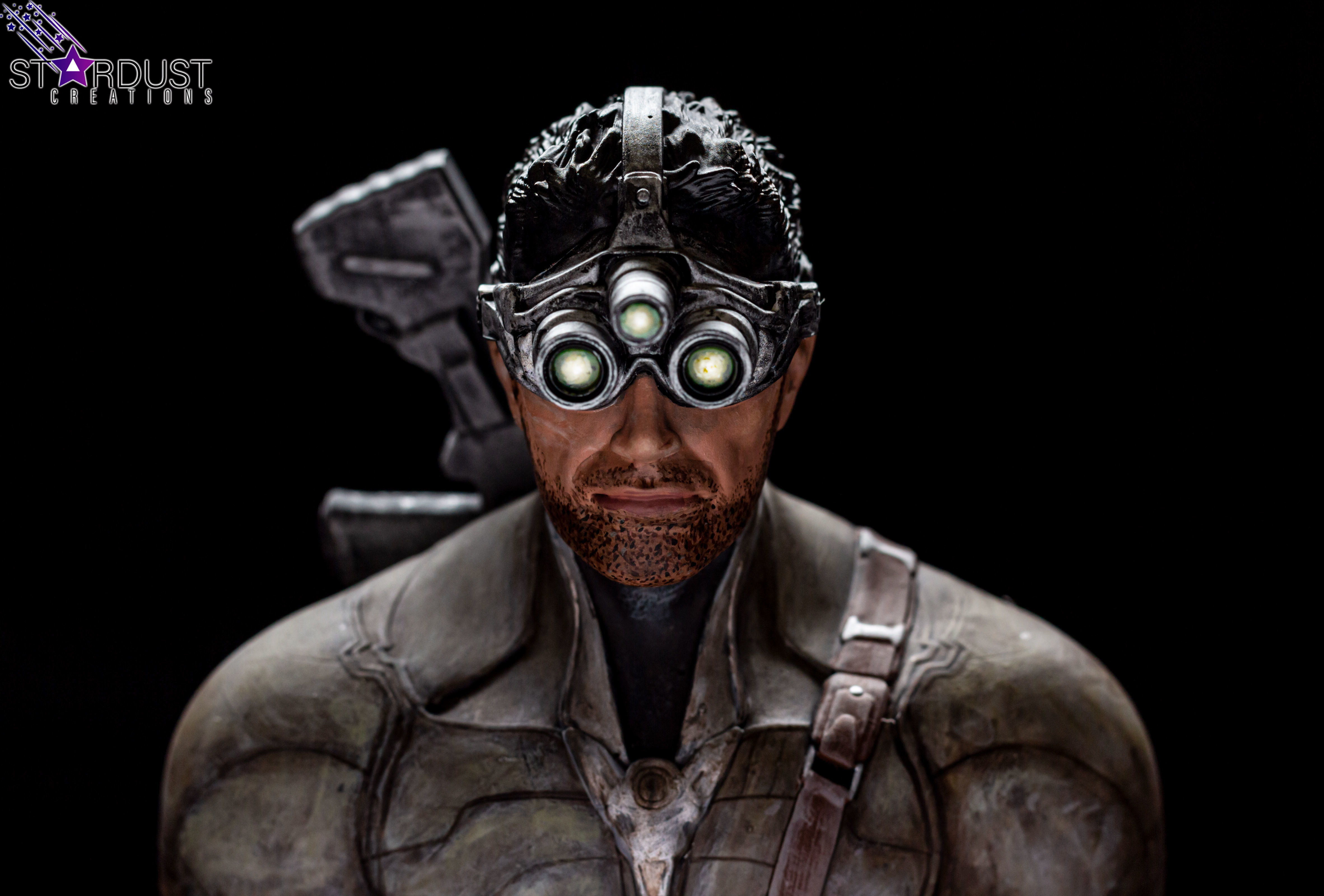 Sam Fisher Splinter Cell ready for print bust 3D model 3D printable ...