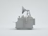 Naval Mk37 Fire Control Director System Mk9 Mod1 Mk25 Antenna 3D model ...