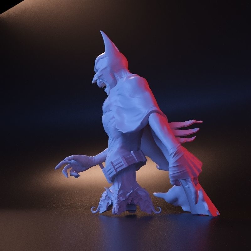 Batman Vampire stl 3D model 3D printable | CGTrader