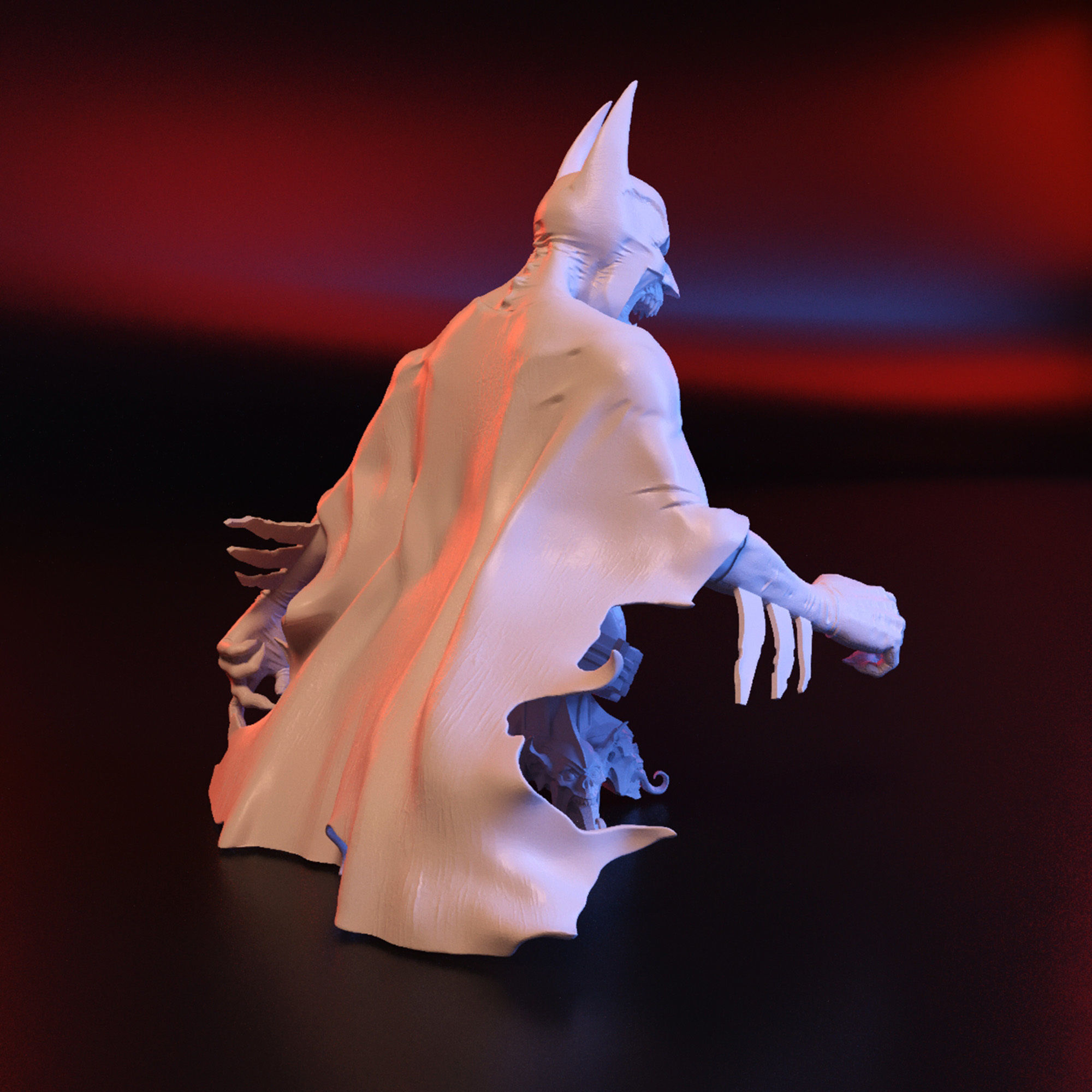 Batman Vampire stl 3D model 3D printable | CGTrader