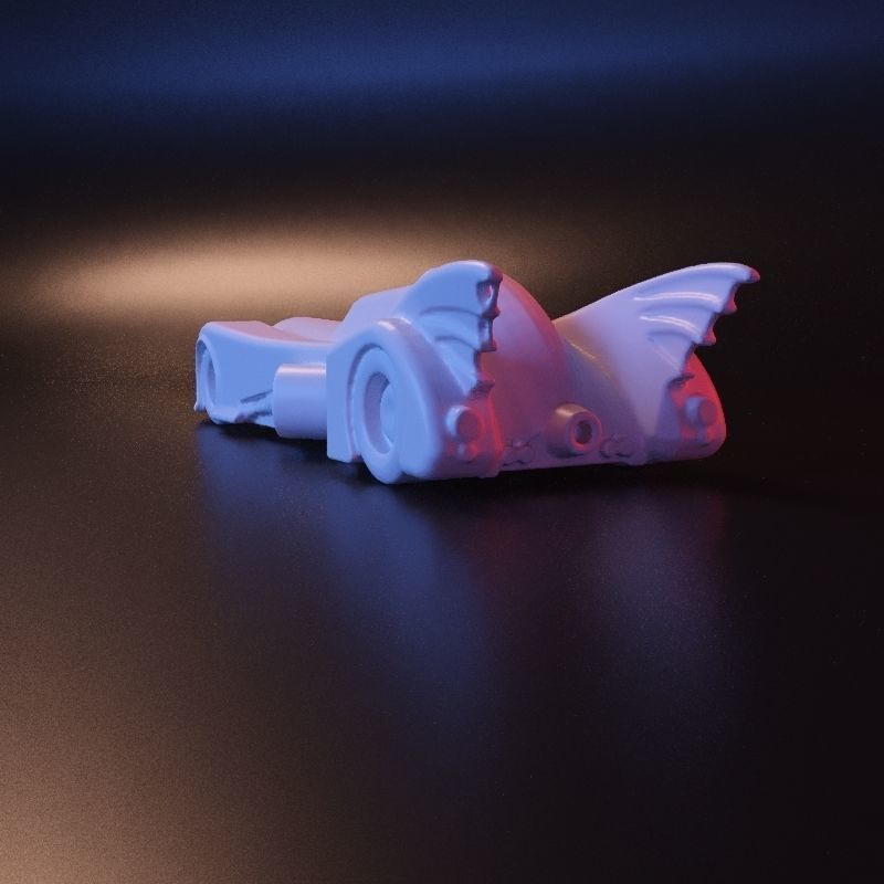 Batman Car stl 3D model 3D printable | CGTrader