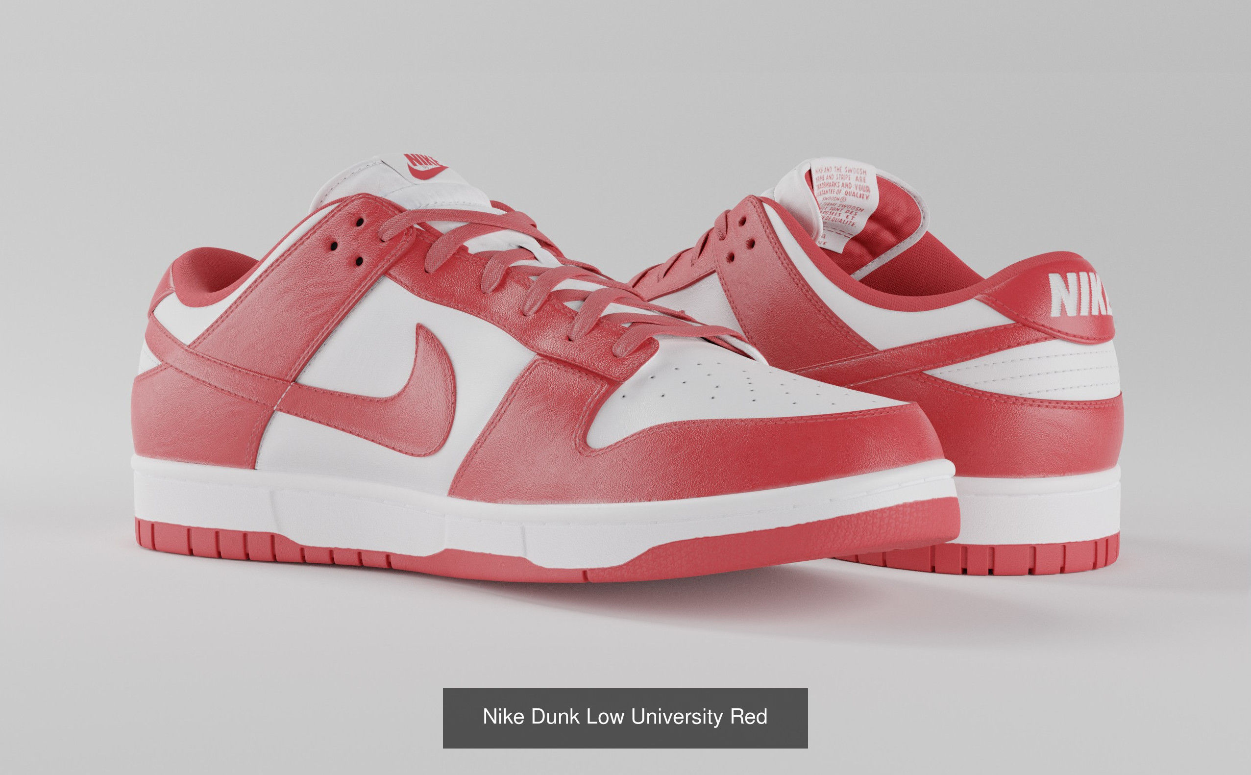3D Model Collection Nike Dunk Low Colour Pack VR / AR / low-poly | CGTrader