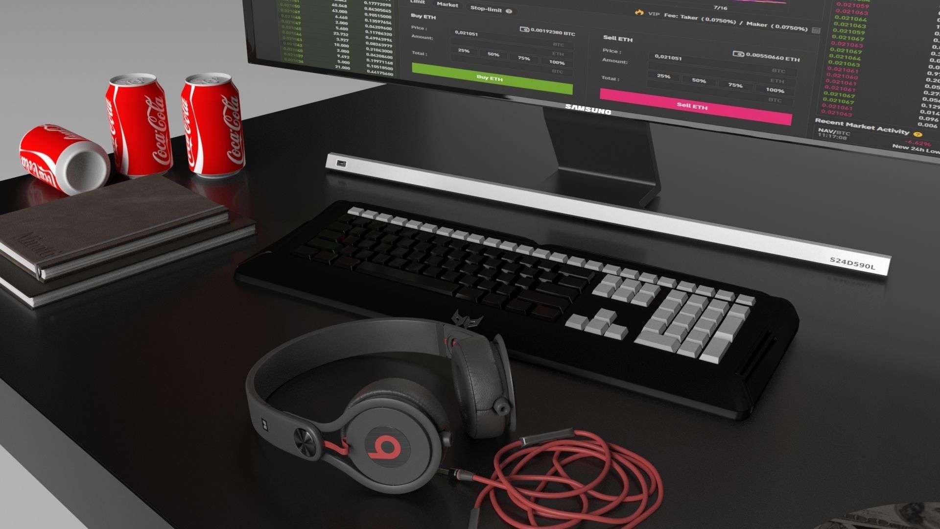 gaming pc computer 3D model | CGTrader