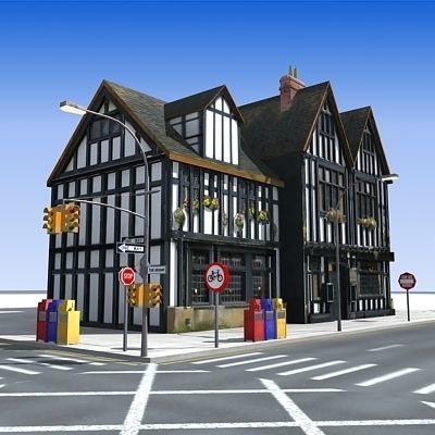 3D model Low Poly Block 08 VR / AR / low-poly | CGTrader