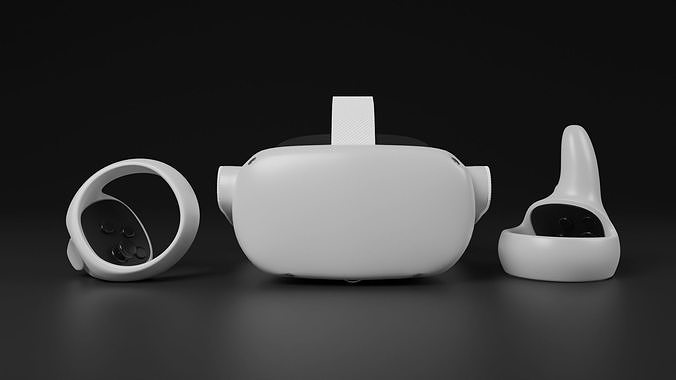 VR OCULUS Quest 2 3D model | CGTrader