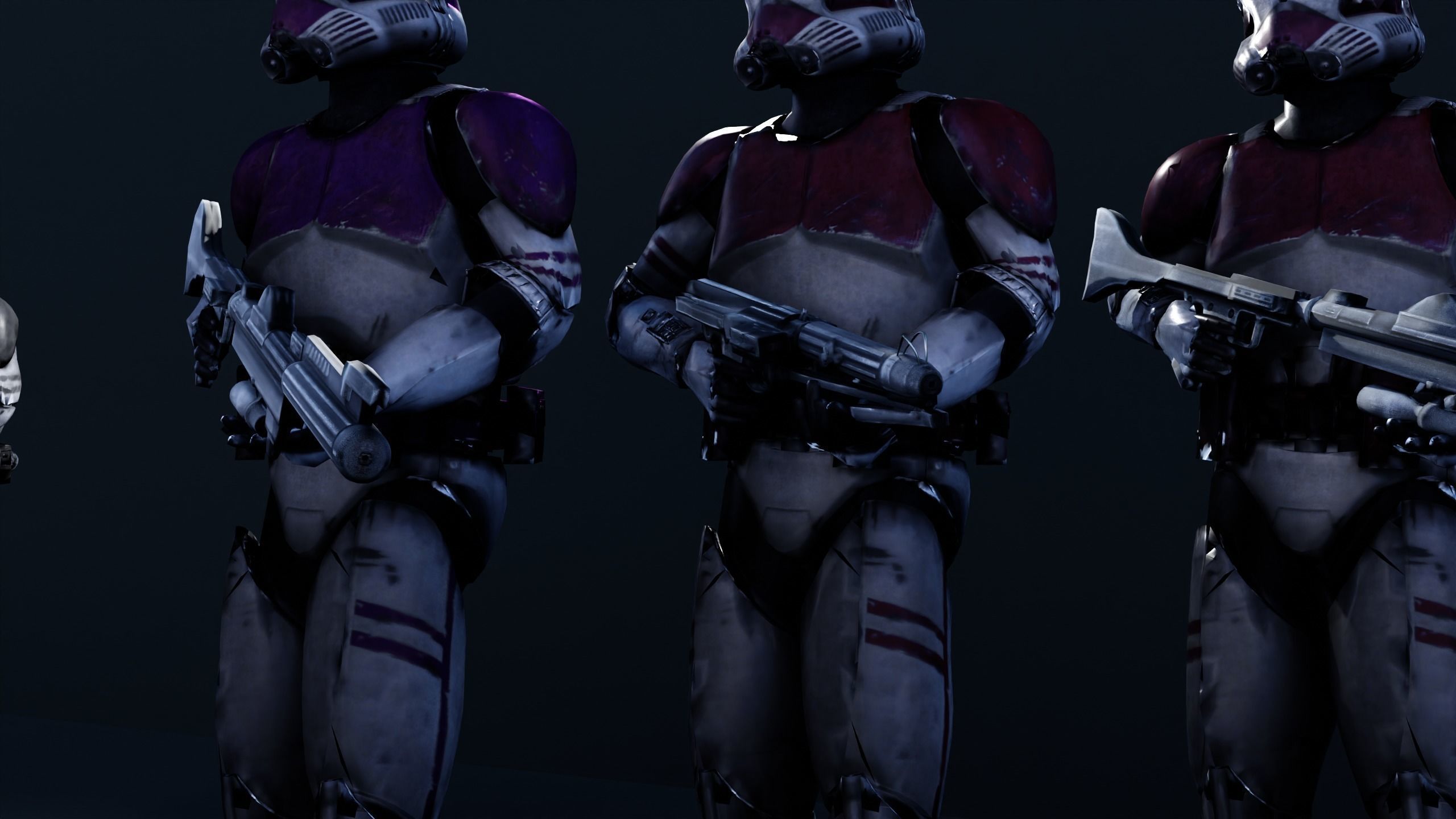 Clones Trooper Special OPS Rigged 3D model rigged | CGTrader